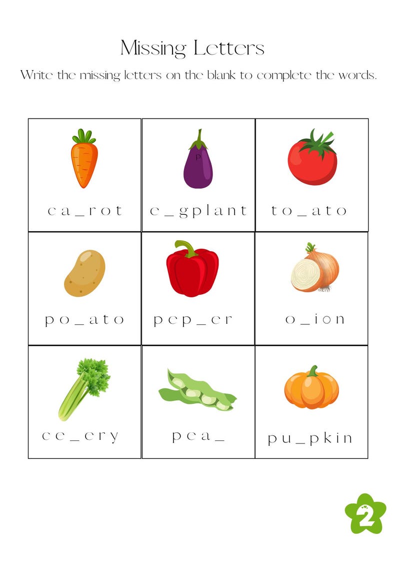 Alphabet Missing Letters Worksheet | Preschool & Kindergarten Printable ...