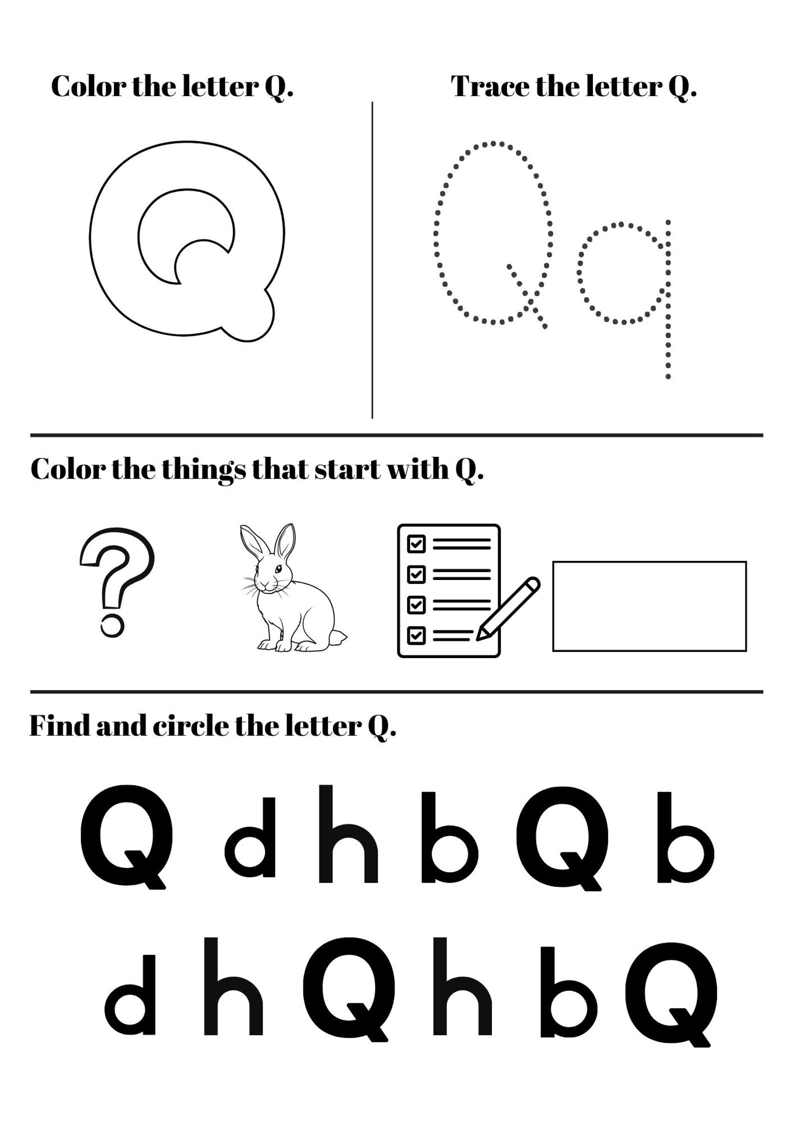 26 Alphabet Worksheets (A - Z ), Printable Activity Worksheets, Trace ...