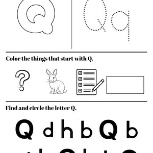 26 Alphabet Worksheets (A - Z ), Printable Activity Worksheets, Trace ...