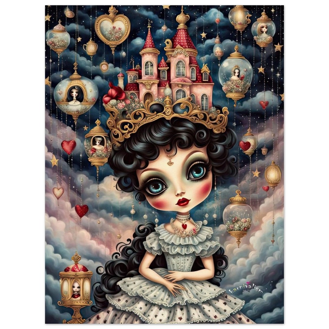 Snow White Museum-quality Poster Print 12 X 16 Pop Surrealism ...
