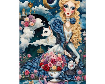 Snow White Museum-quality Poster Print 12 X 16 Pop Surrealism ...