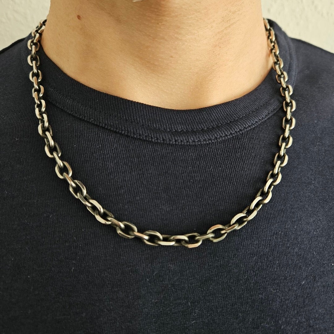 High Quality Stainless Steel Necklace 100% Oxidation 6mm 20 Perfect ...