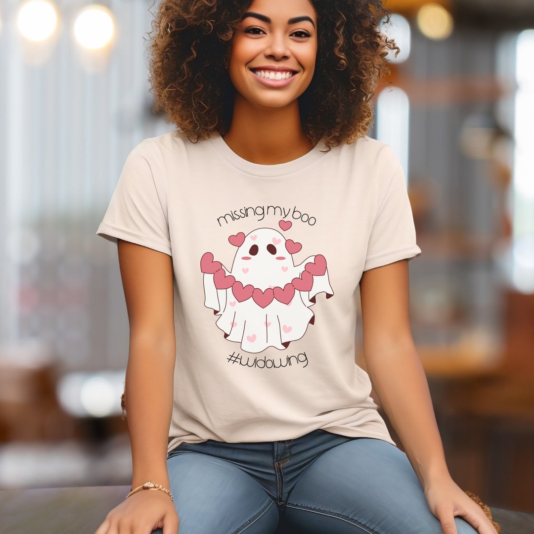 Missing My Boo Funny Bereavement Shirt for Widowing Sarcastic ...