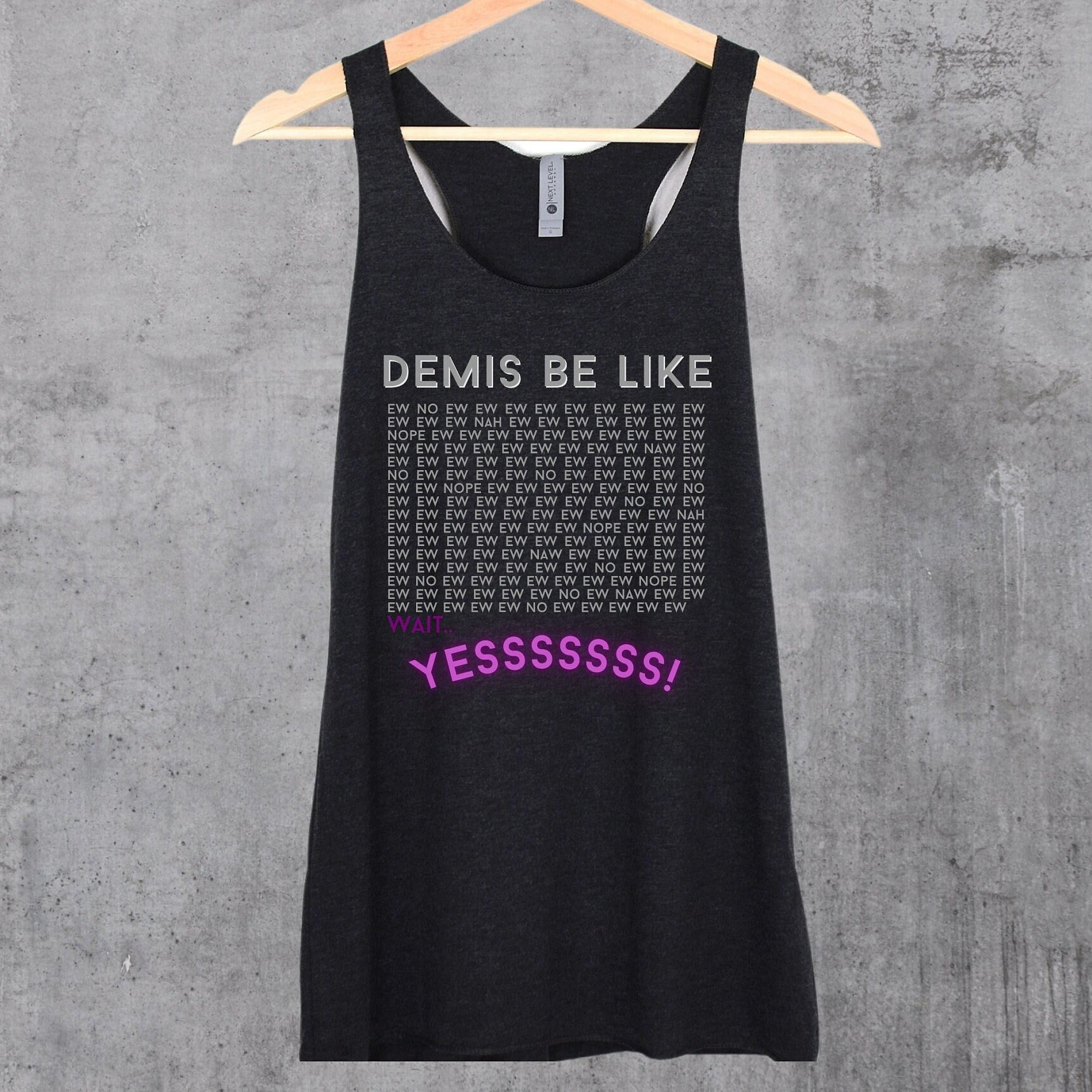 Demis Be Like, Funny Demisexual Shirt, Asexual Spectrum, LGB, Snarky ...