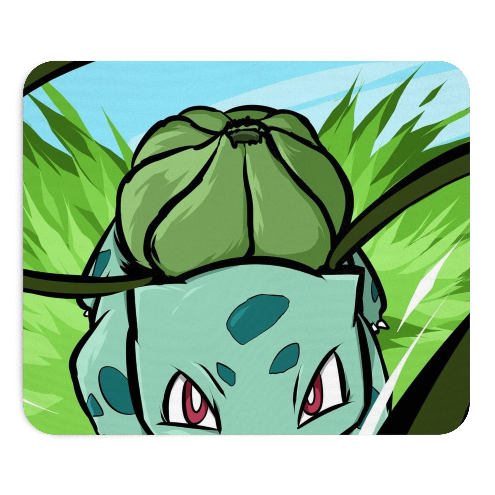 Bulbasaur Pokemon Mouse Pad Bulbasaur Mouesepad - Etsy