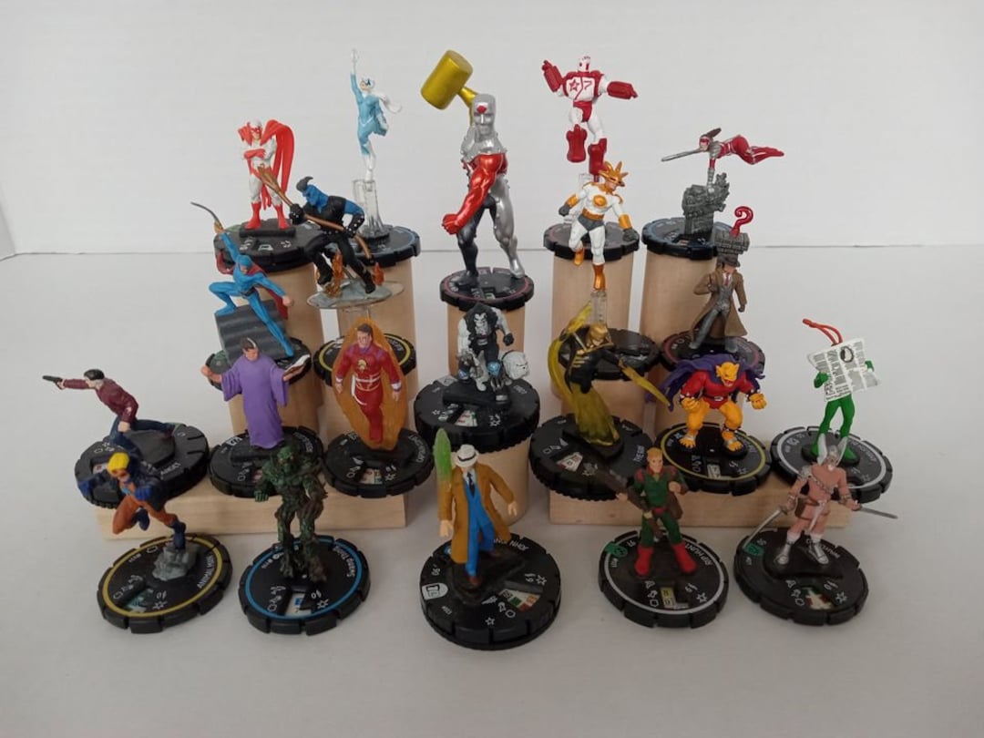 DC Characters Heroclix. 21 Items. - Etsy