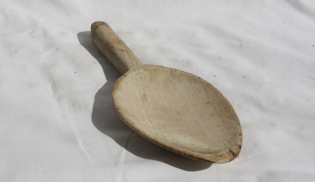 Wooden Flour Spoon, Folk Wooden Spoon - Etsy