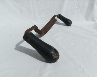 Antique Peeler Draw Knife, Vintage Forged Carpenters Drawknife, Rustic ...