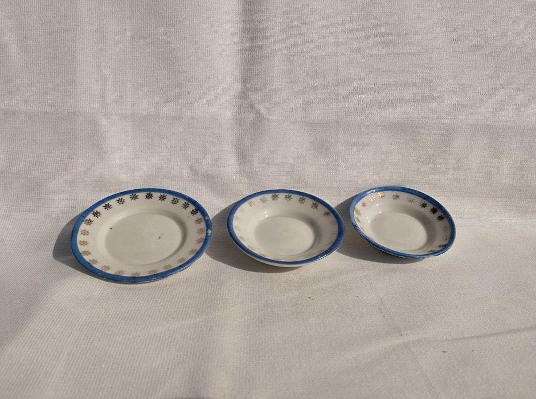Miniature Ceramic Plates, Set of Small Ceramic Plates for Rings ...