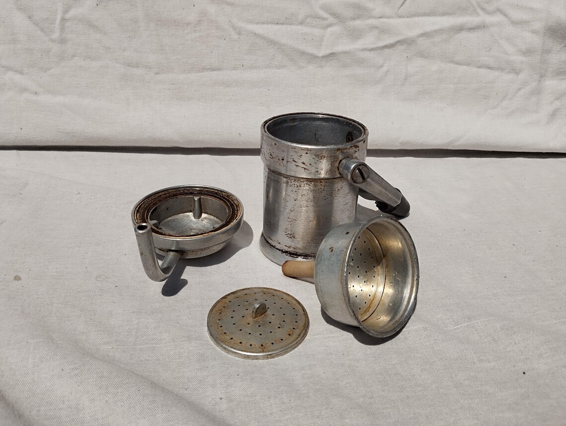 Vintage Coffee Maker, Vintage Design Aluminum Espresso Coffee Maker ...