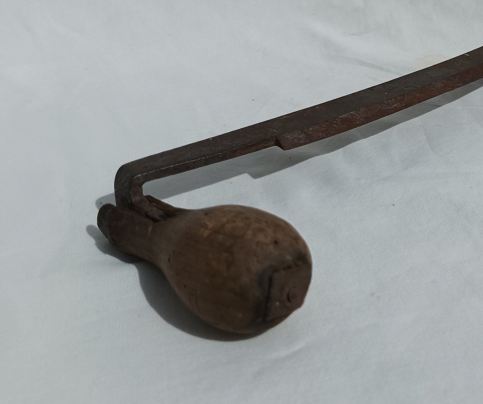 Antique Peeler Draw Knife, Vintage Forged Carpenters Drawknife, Rustic ...