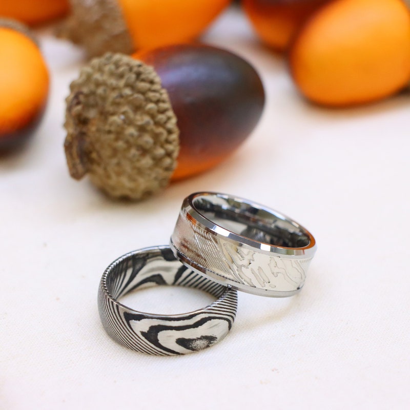 Wood Grain Ring - Etsy