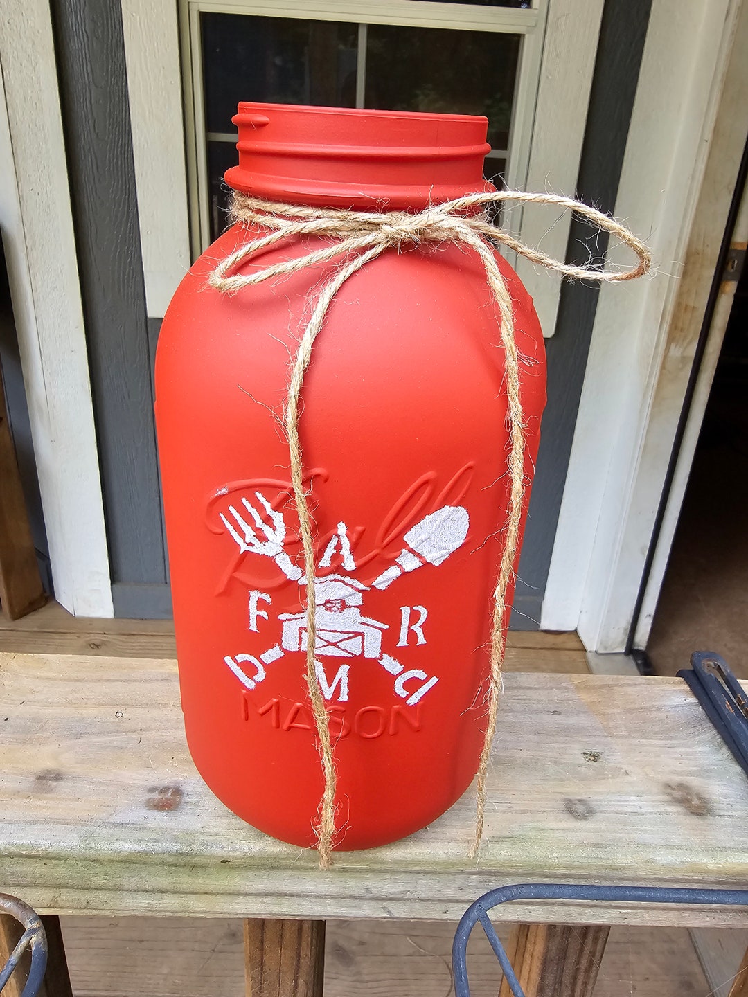 Farmhouse Mason Jar Decor - Etsy