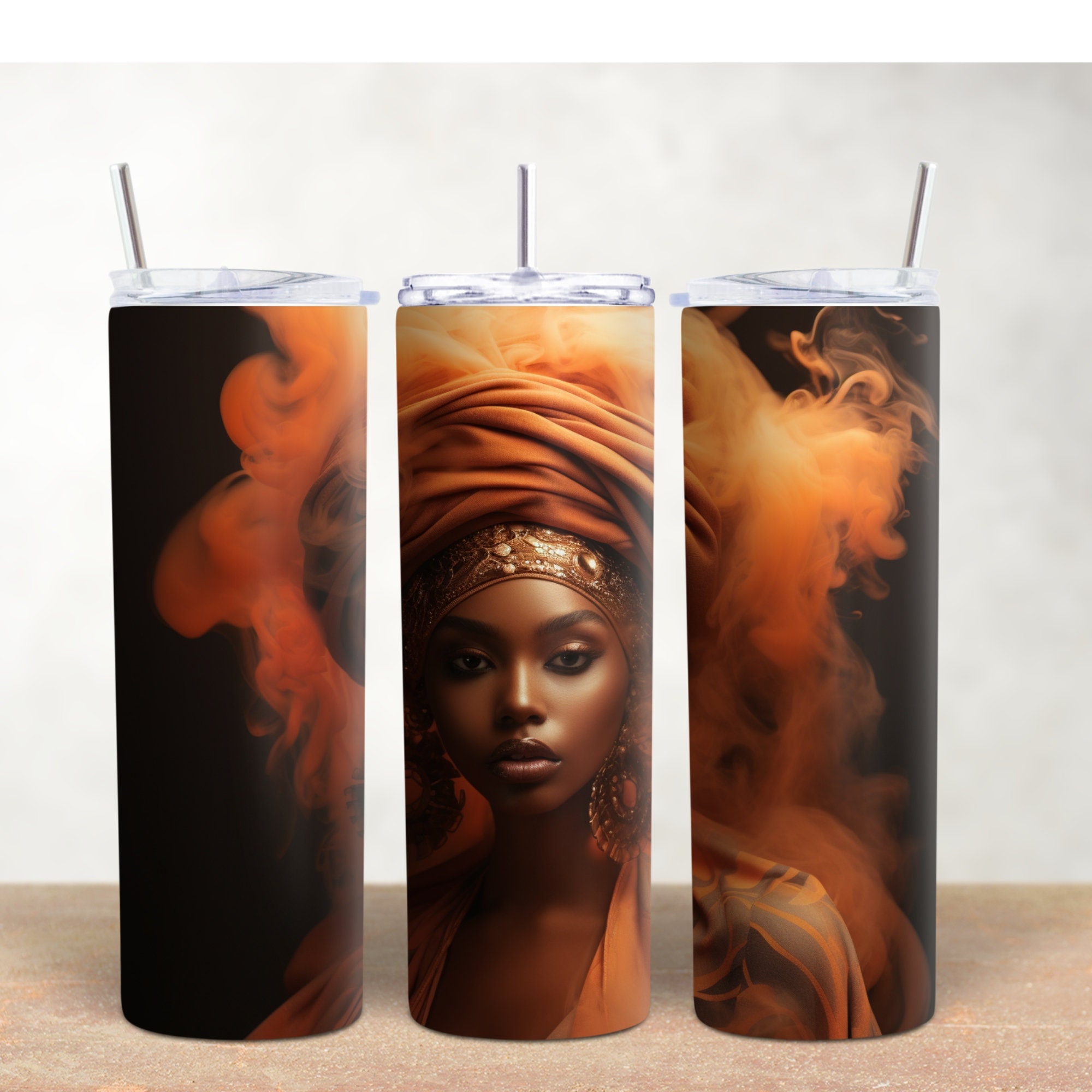 Flame Wrap Queen 2-crown Black Women Art Printable, Instant Download ...