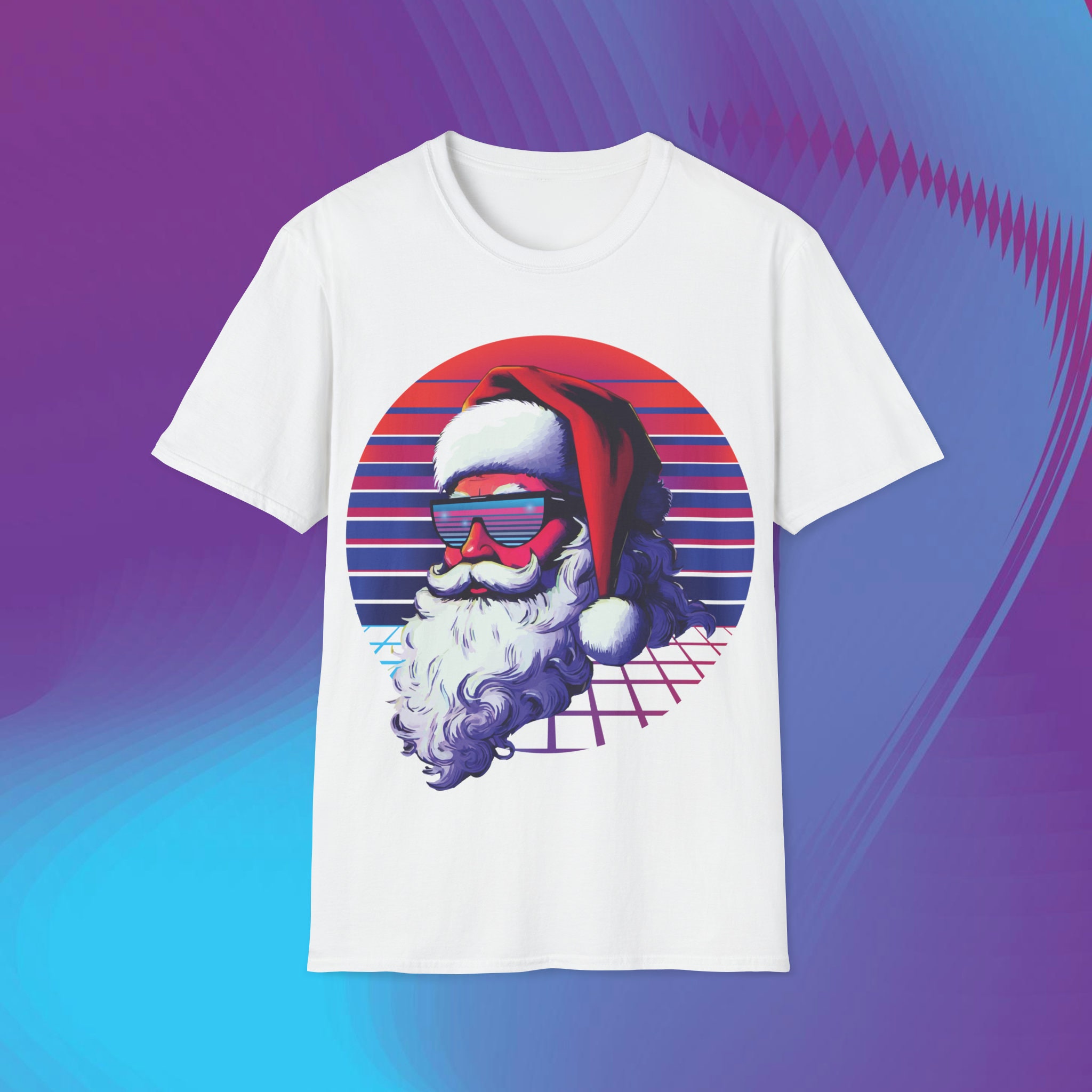 Retro 80's 90's Synthwave Vaporwave Retrowave Retro Sun Cool Custom ...