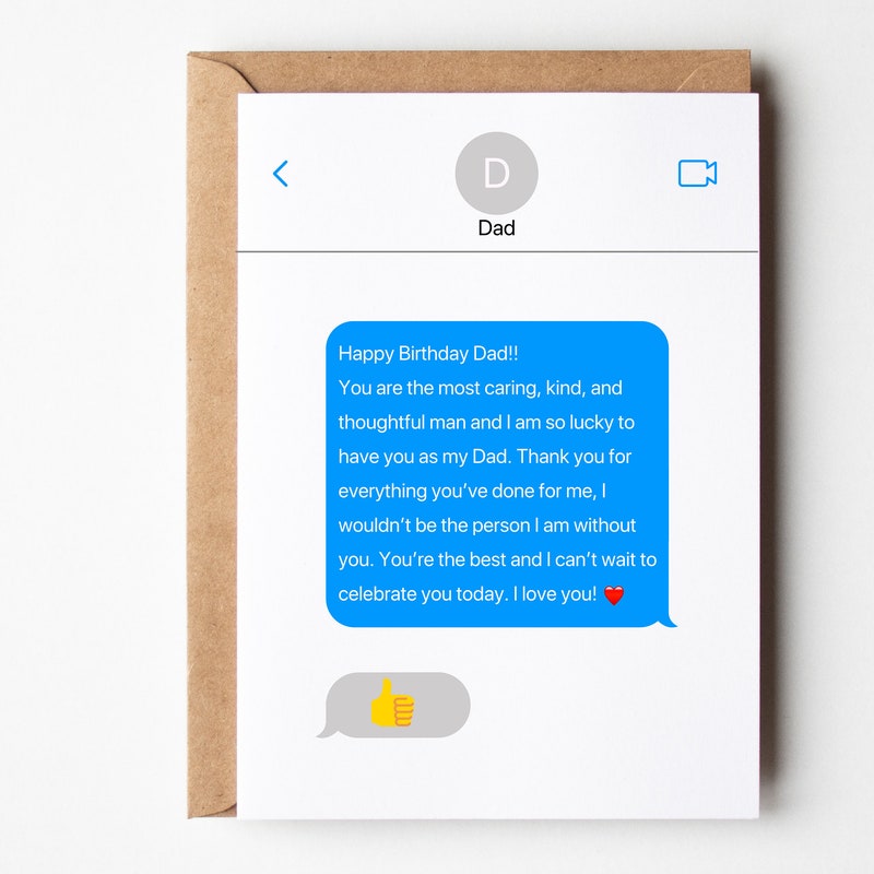 Funny Happy Birthday Dad Cards - Etsy