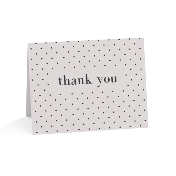 Polka Dot Thank You - Etsy