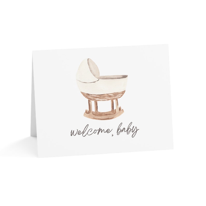 Welcome Baby Blank Cards 1, 10, 30, and 50pcs - Etsy