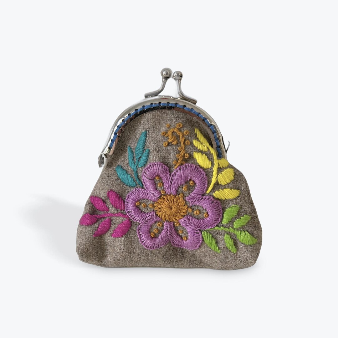 Embroidered Coin Purse, Mexican Gift, Handmade, Kids Wallet - Etsy
