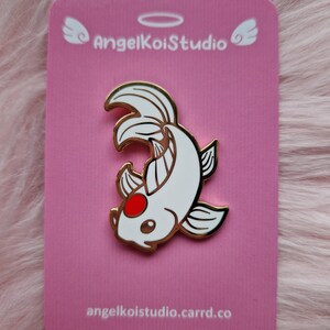 Koi Fish Hard Enamel Pin Japan Cute Kawaii Gift for Her Aesthetic Gift ...