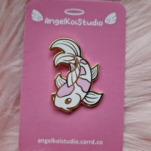 Koi Fish Hard Enamel Pin Japan Cute Kawaii Gift for Her Aesthetic Gift ...