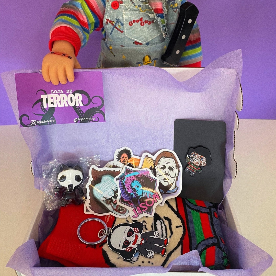 Horror Mystery Box Chucky, Ghostface, Scream, It, Pennywise ...