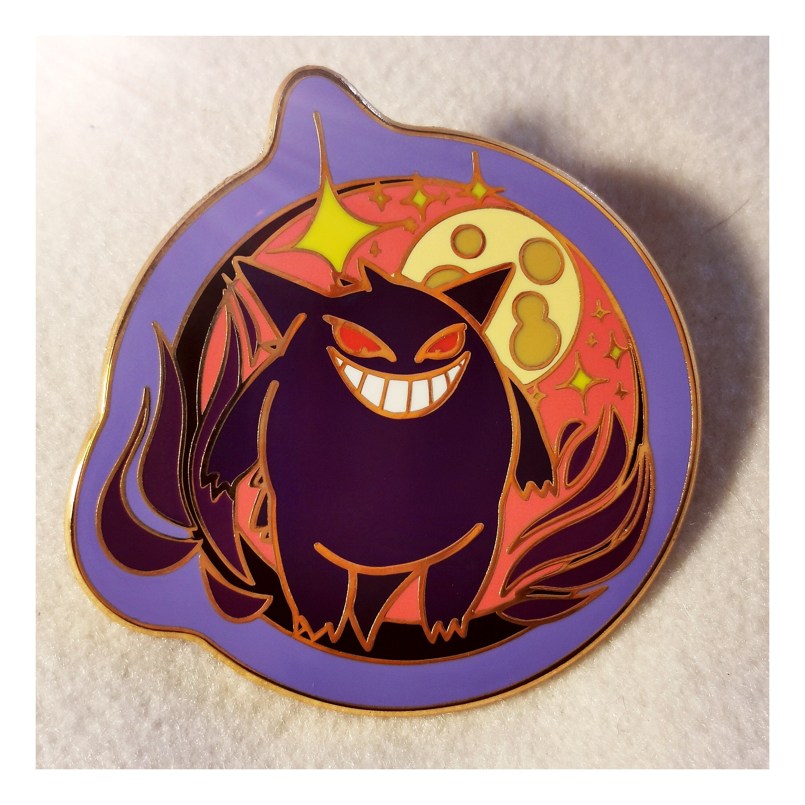 Pokemon Gengar Enamel Pin - Etsy