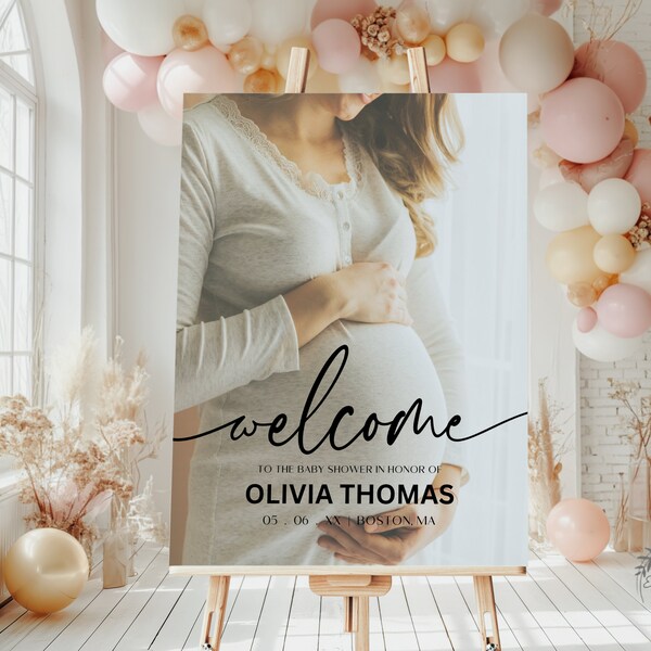 Welcome Baby Sign - Etsy