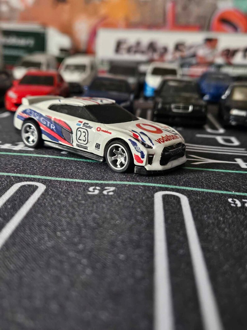 Btcc Styled Hotwheels Nissan R35 Decals (digital Download) - Etsy