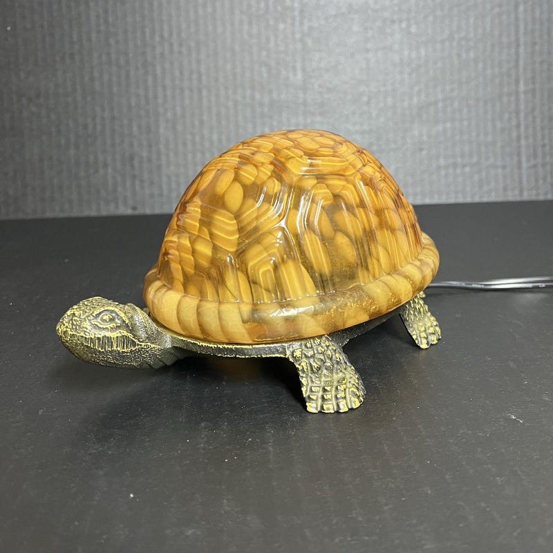 Turtle Lamp - Etsy