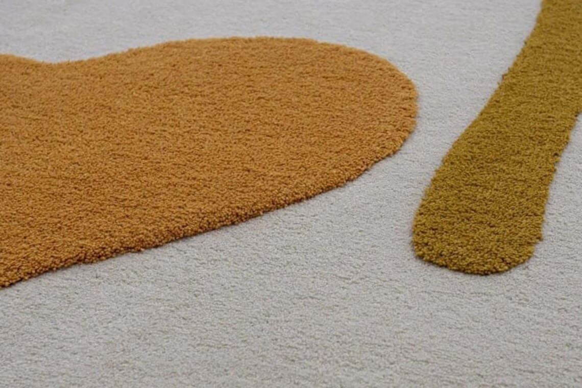 Hand Tufted Wool Area Rug New Geometric Abstract Design Premium Quality ...