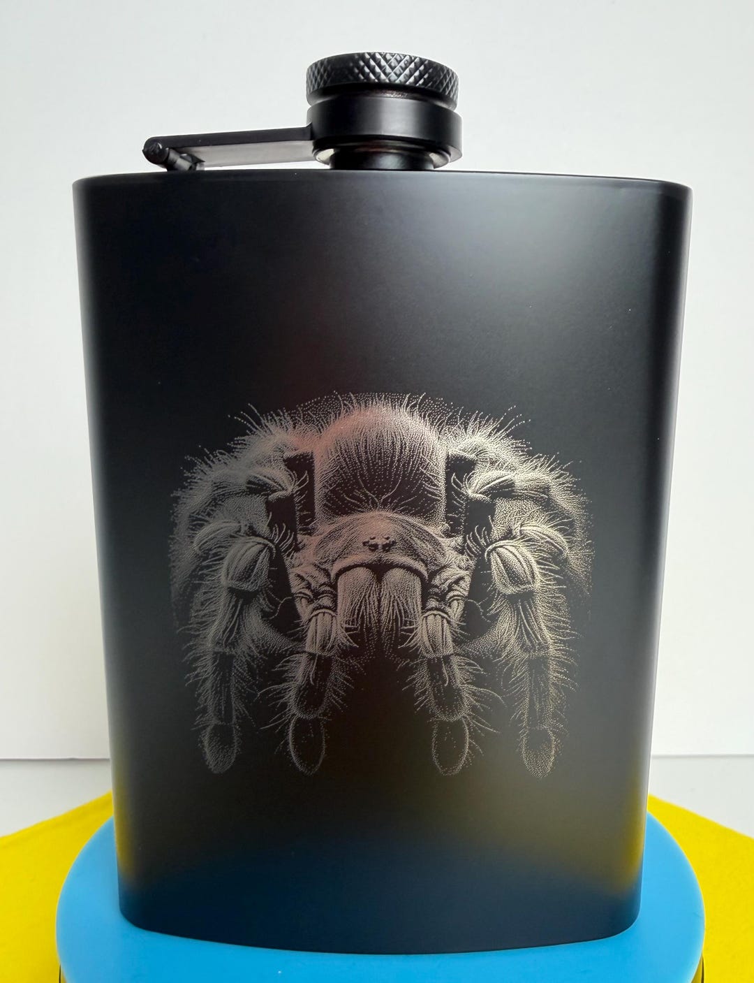 Hip Flask for Spider Fan: Hairy Tarantula - Etsy
