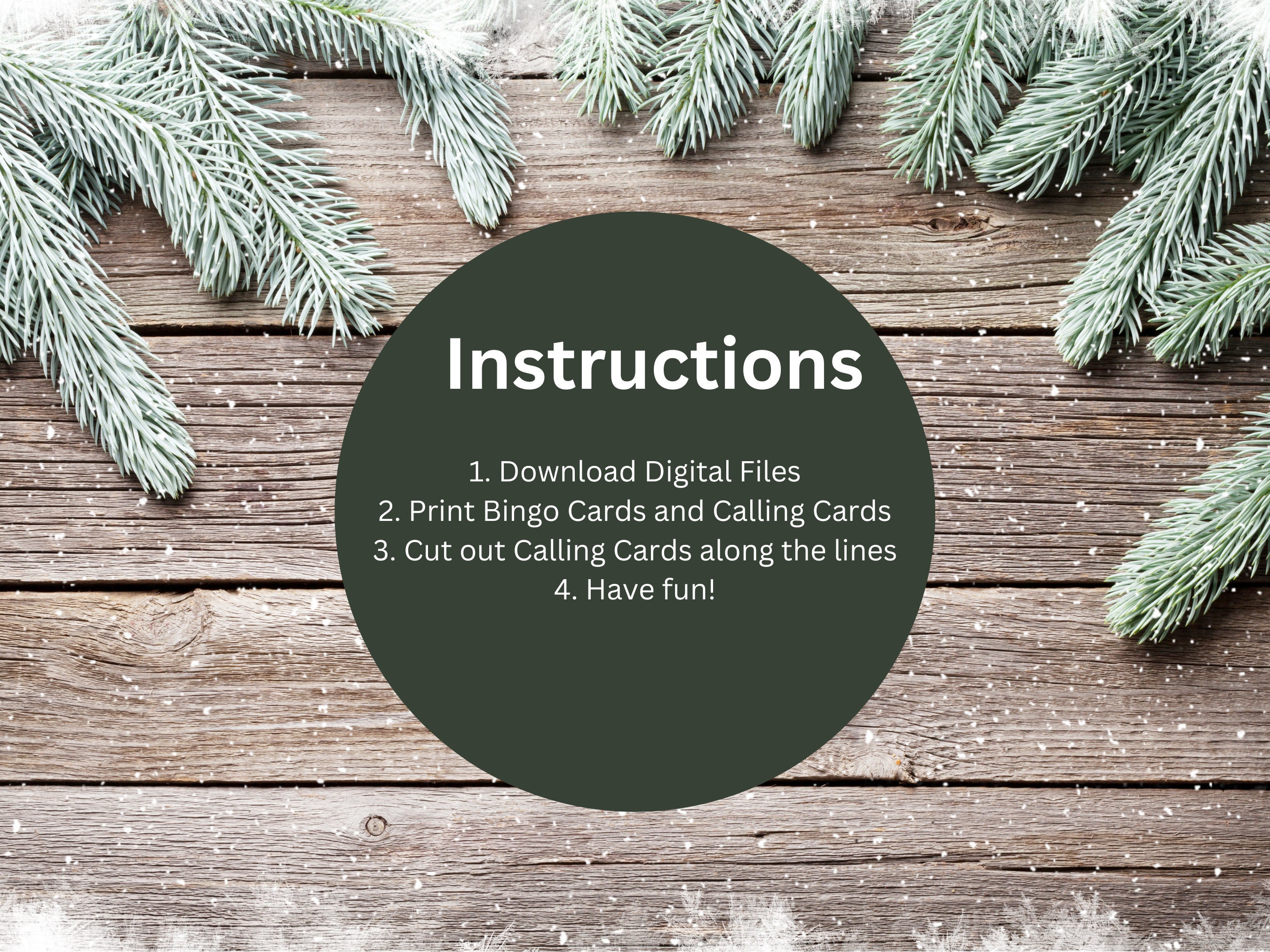 Christmas Bingo, 30 Holiday Bingo Cards, Christmas Party Game for Kids ...