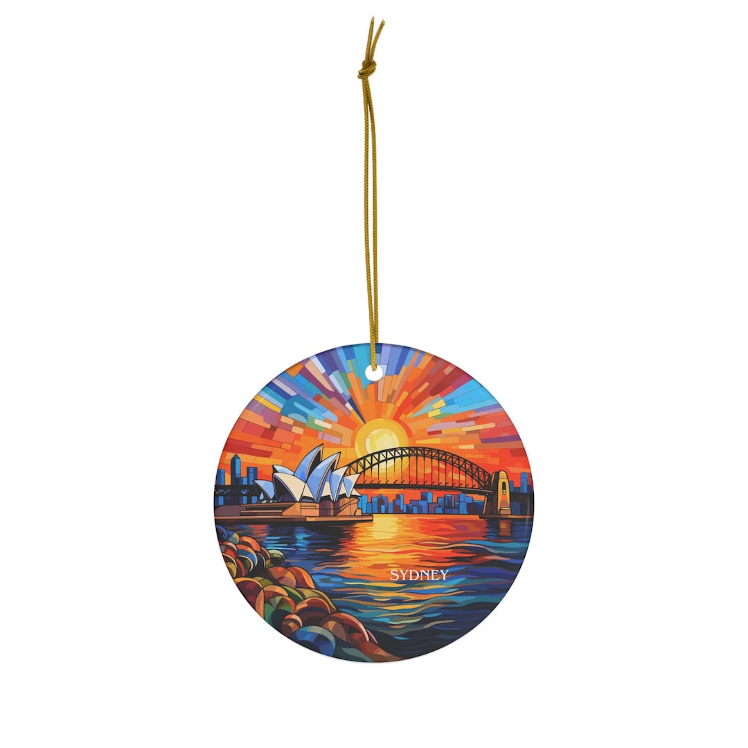 Sydney, Australia, Opera House and Harbour Bridge, Travel Print Ceramic ...