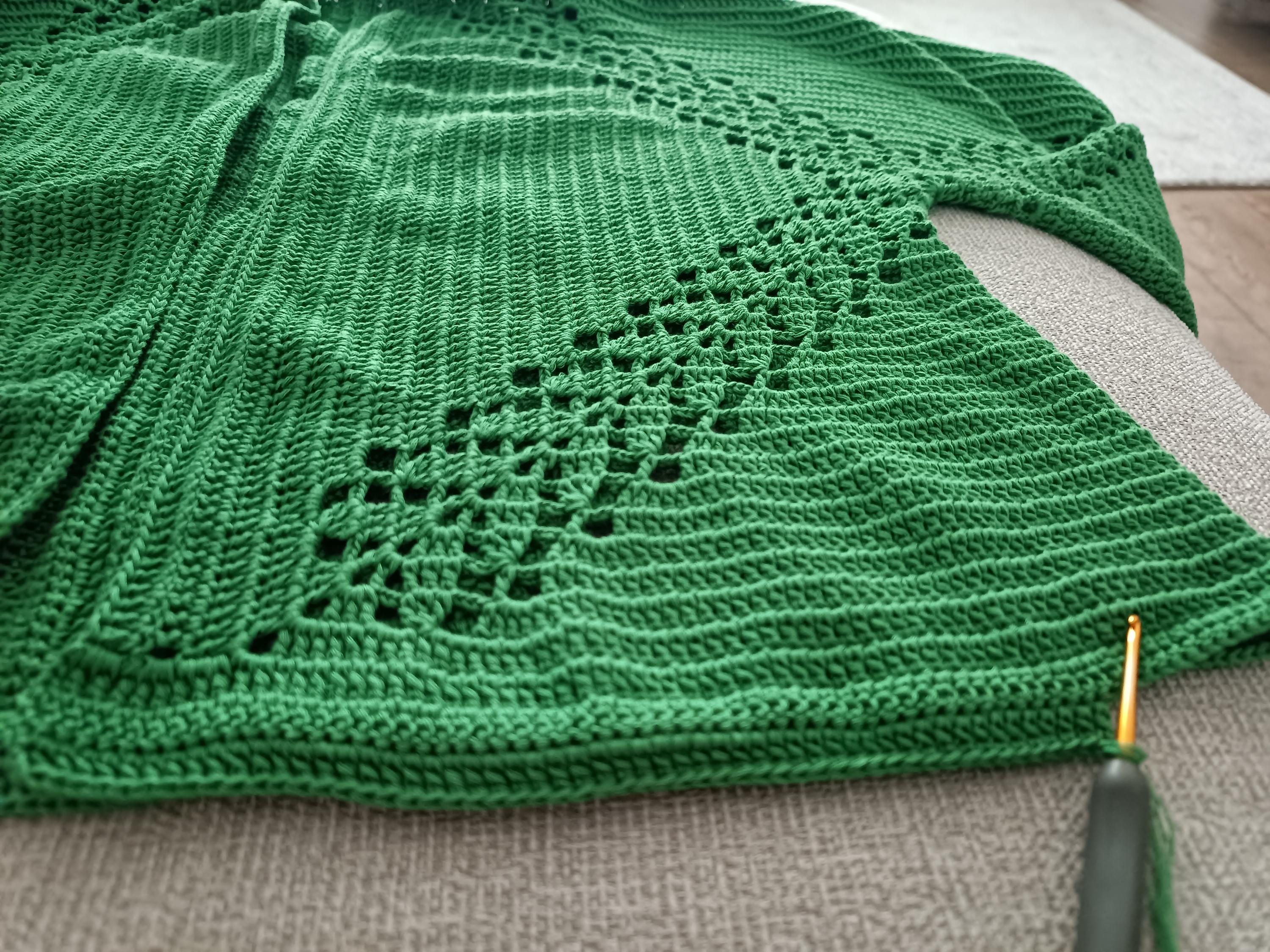 Crochet Hexagon Cardigan Pattern, Easy Summer Jacket (PDF Pattern) - Etsy