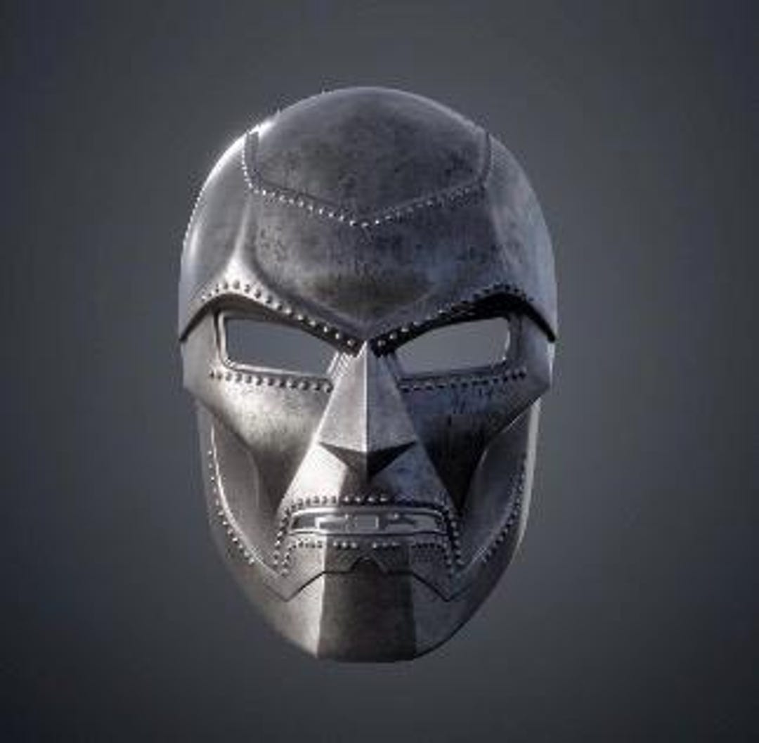 Dr Doom RDJ MASK Dr Doom Mask 3D Printed - Etsy
