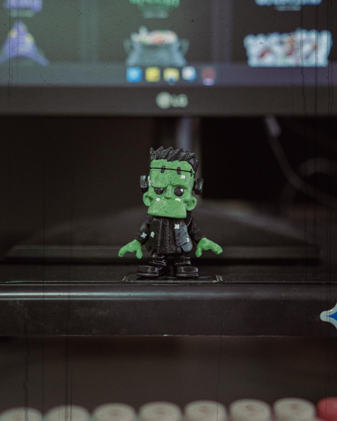 Articulating Frankenstein Figure: 3D Printed Miniature (6 Cm) - Etsy
