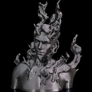 Elegant Dichotomy Bust Décor- 3D Printed - Male/female - Etsy