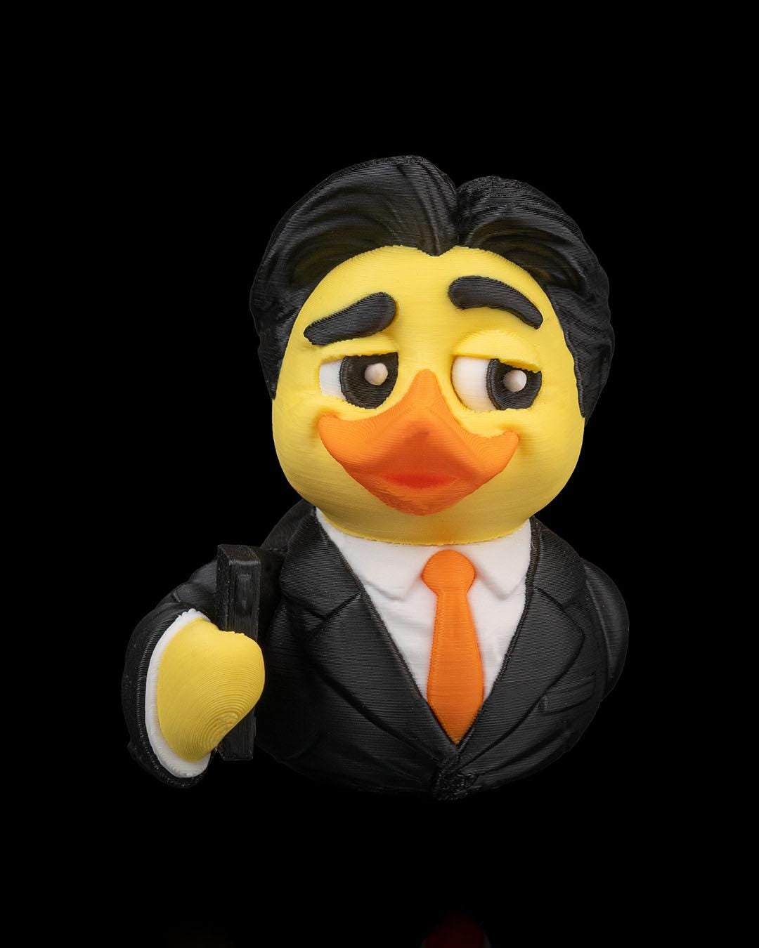 The Godfeather Duck - 3D Printed Mafia Duck Figurine - Male or Female ...