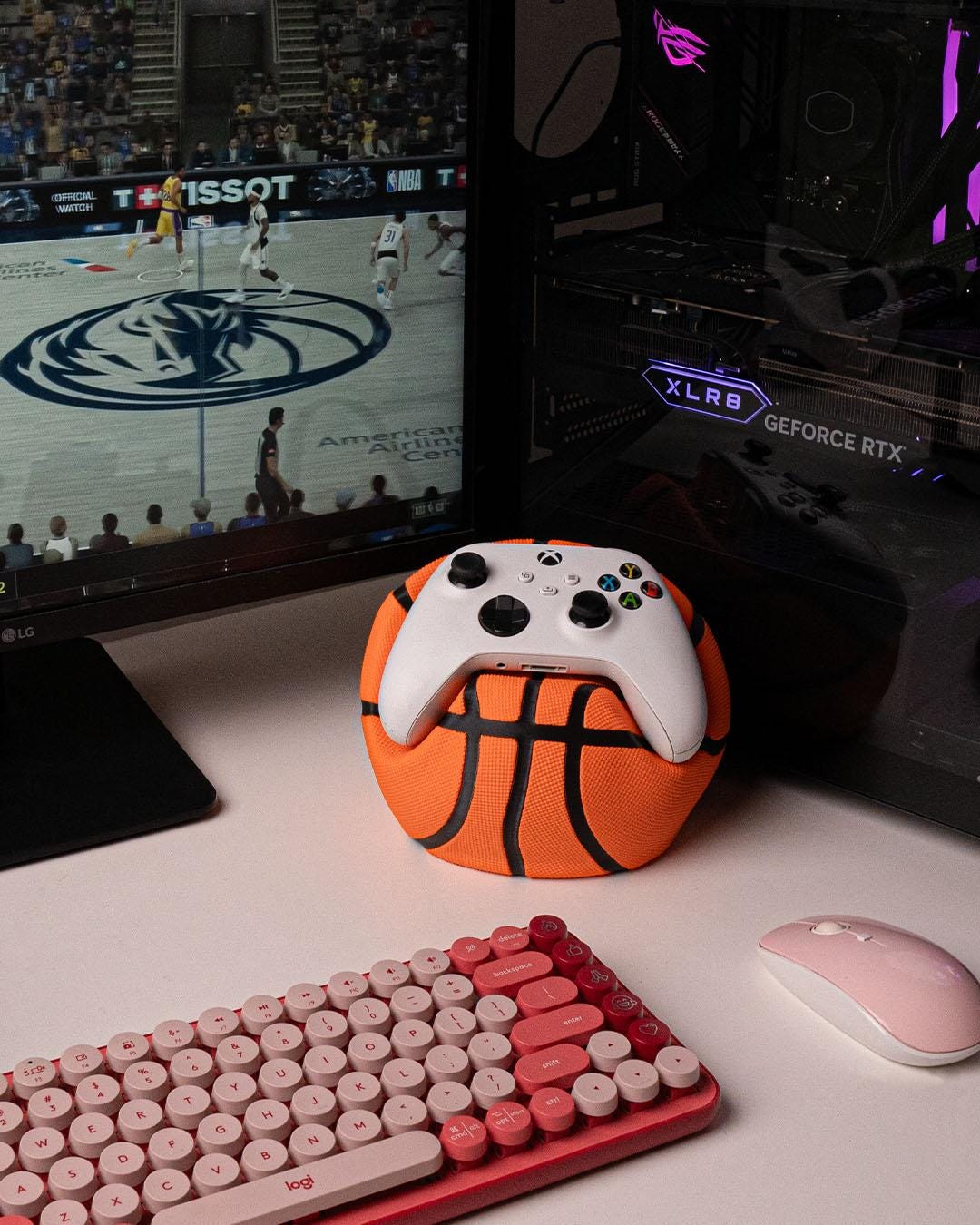 Swish Basketball Controller Holder 3D Printed, High-quality Plastic, 13 ...