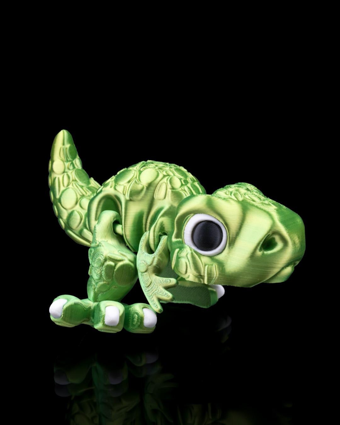 Allosaurus Dinosaur Figure - 3D Printed Articulated Figure in Custom ...