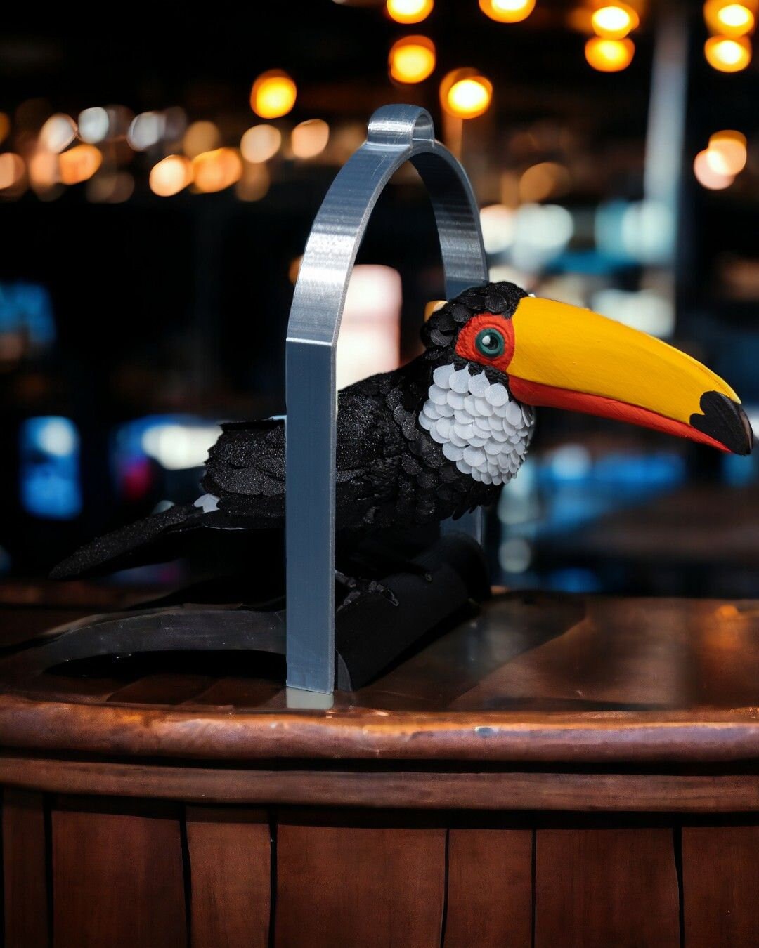 3D Printed Toucan Puzzle – High-quality Plastic, 7 Inch (disassembled ...