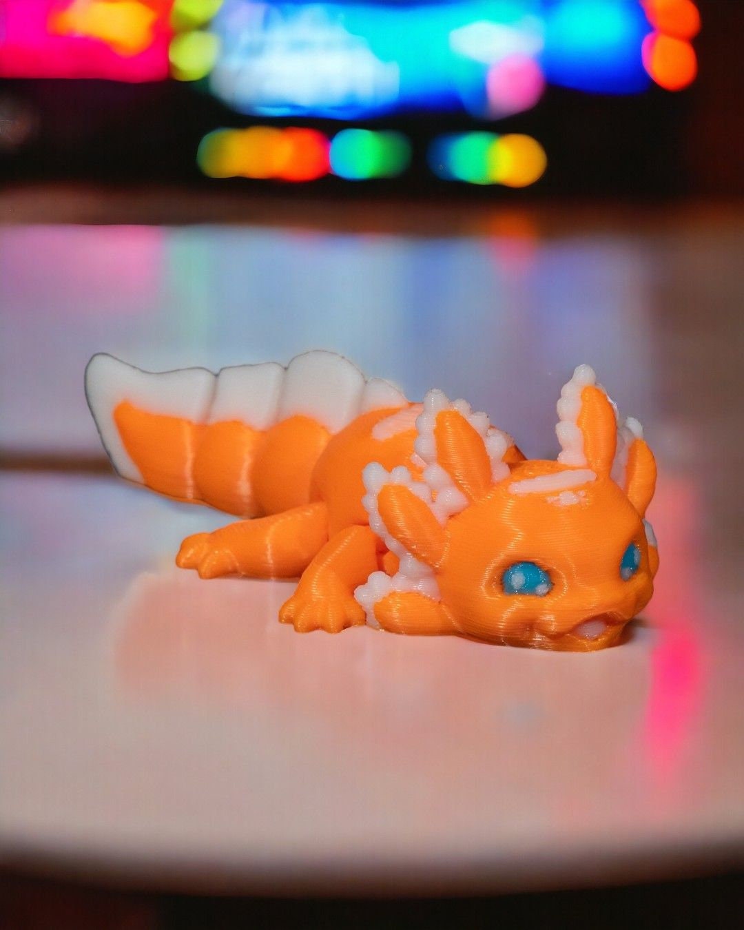 Baby Dandy Candy Axolotl 3D Printed Figurine – Cute Collectible Gift ...