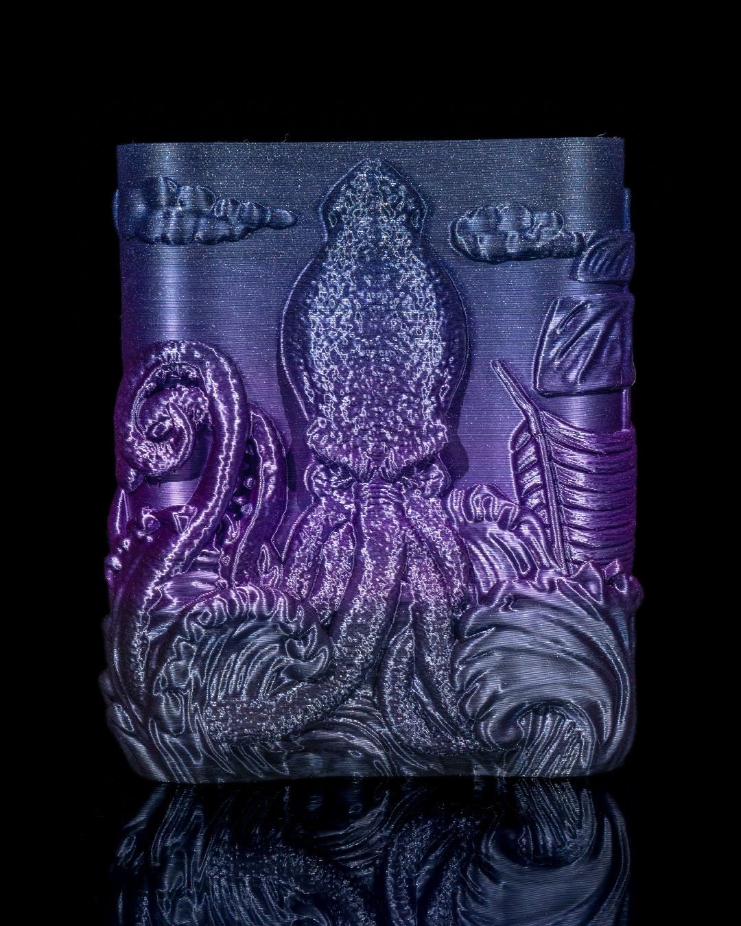 The Kraken Flask Cover 3D Printed Custom Colors Unique Nautical Gift - Etsy