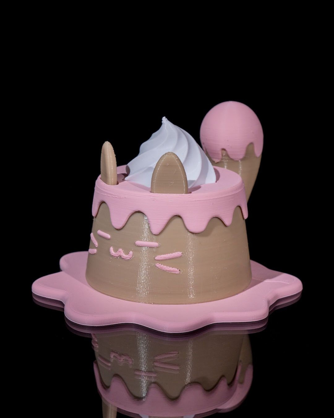 3D Printed Petit Cat Eau - Etsy