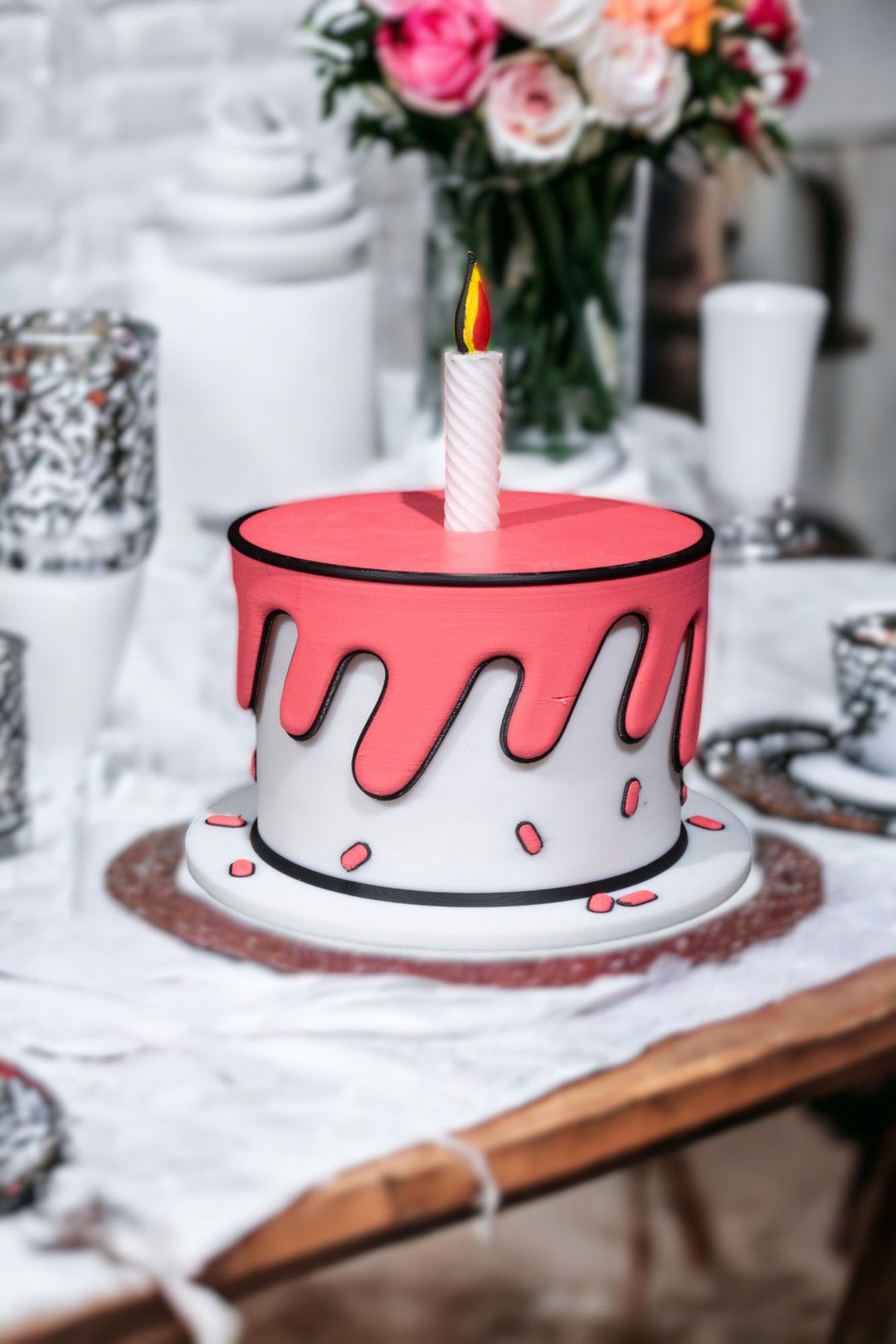 Disguised Birthday Cake Hiding Spot | High-quality 3D Printed - Etsy