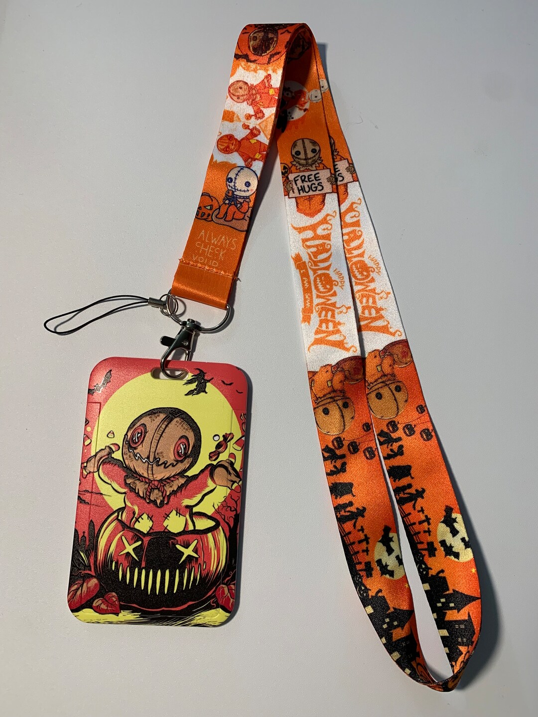 Sam Movie Character Lanyard & Badge Holder - Etsy