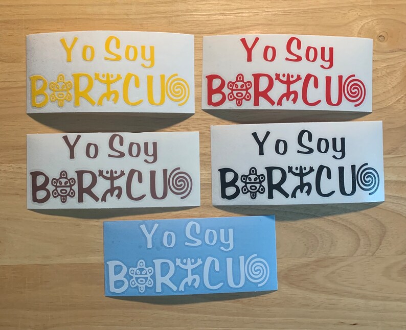 Yo Soy Boricua / Taino Symbols Vinyl Decal - Etsy
