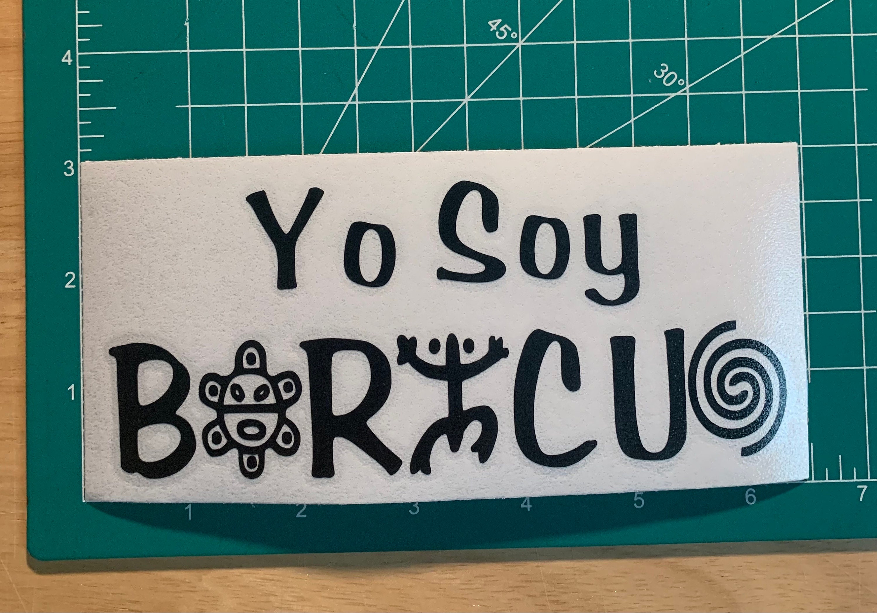 Yo Soy Boricua / Taino Symbols Vinyl Decal - Etsy UK