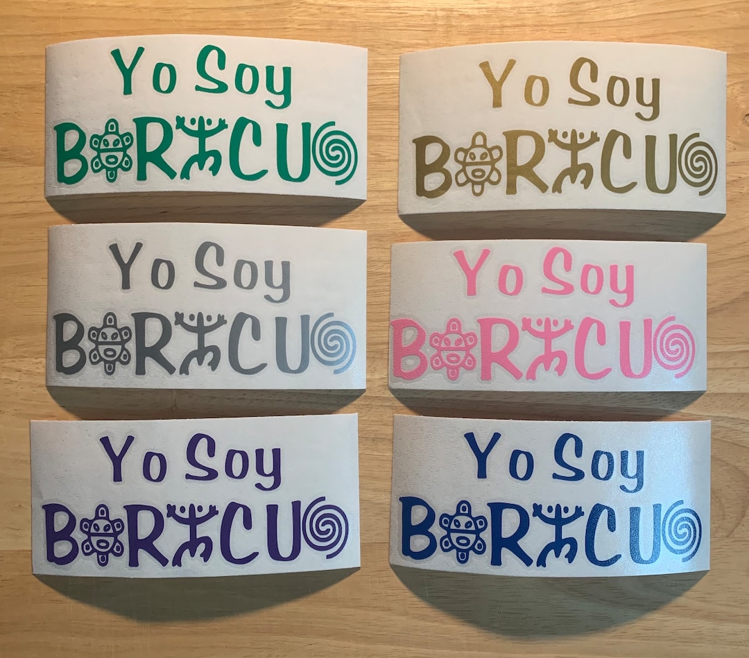 Yo Soy Boricua / Taino Symbols Vinyl Decal - Etsy
